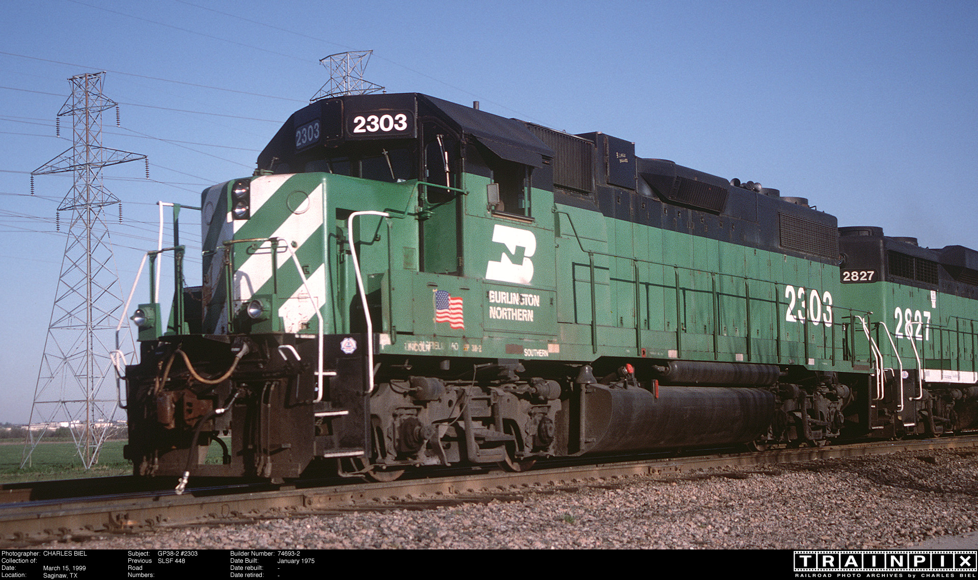 BN GP38-2 #2303