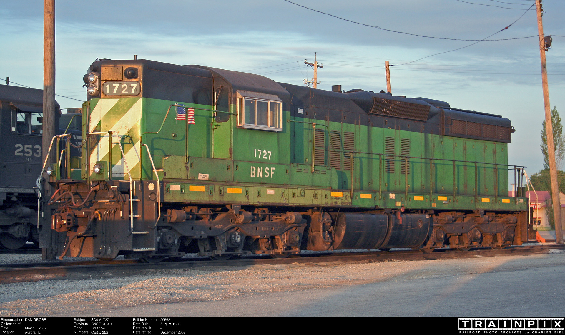 The BNSF Photo Archive - SD9 #1727