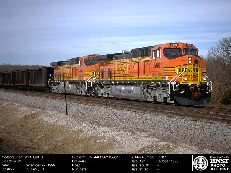 The BNSF Photo Archive - AC4400CW #5601