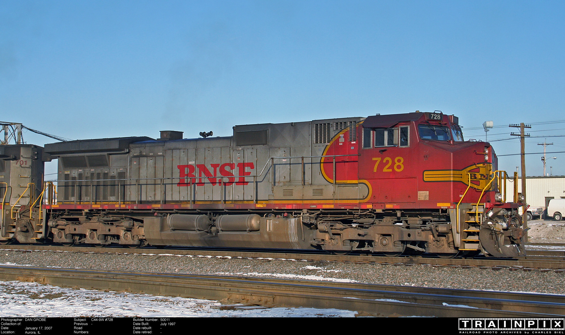 The BNSF Photo Archive - C44-9W #728