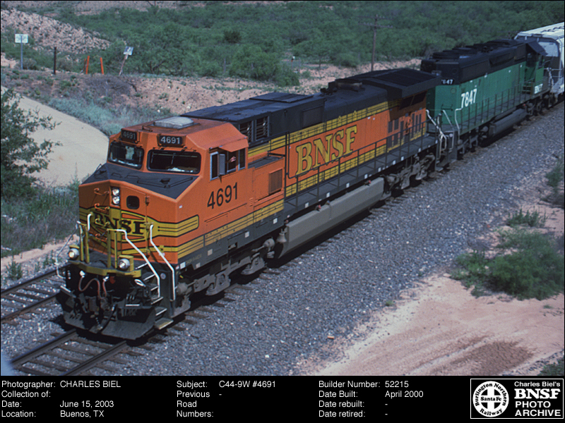 The BNSF Photo Archive - C44-9W #4691