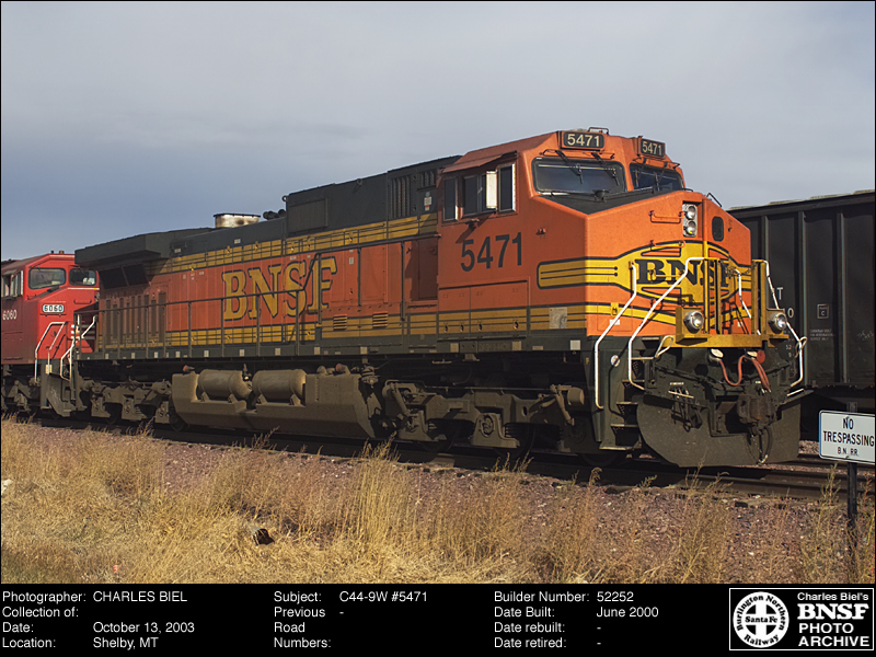 The BNSF Photo Archive - C44-9W #5471