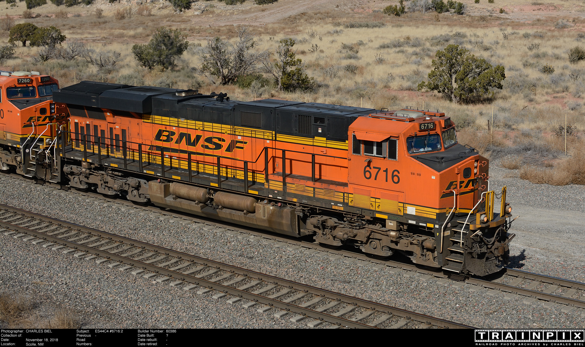 The BNSF Photo Archive - ES44C4 #6716