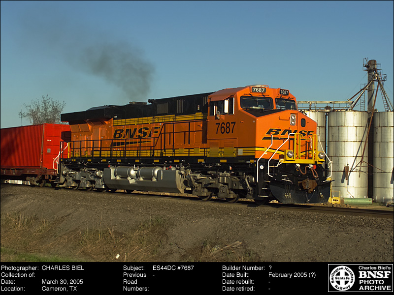 The BNSF Photo Archive - ES44DC #7687