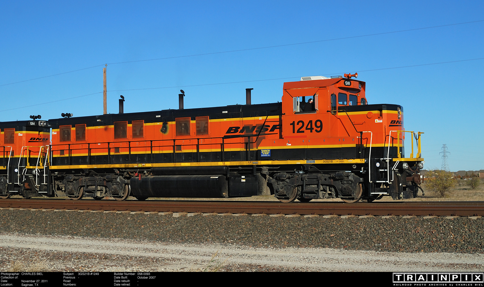 The BNSF Photo Archive - 3GS21B #1249