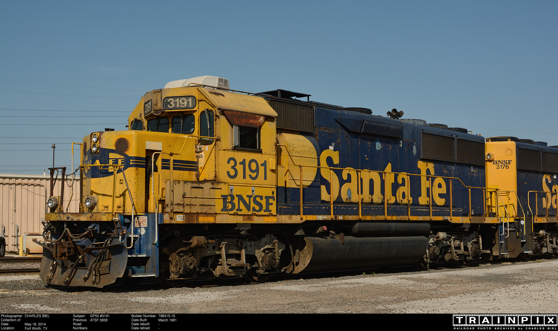 The BNSF Photo Archive - GP50 #3191