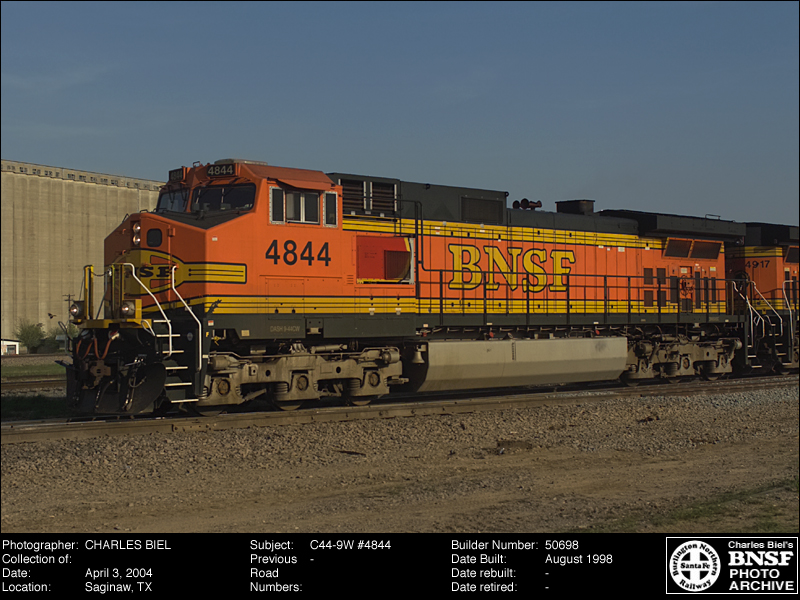 The BNSF Photo Archive - C44-9W #4844